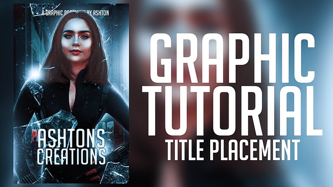 GRAPHIC TUTORIAL, TITLE PLACEMENT | remuslupout - YouTube