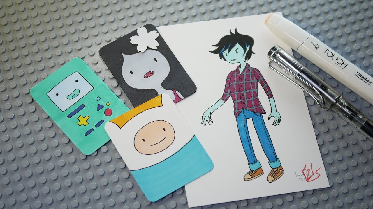 그림방송:: 귀여운 핀과제이크의 어드벤처타임 일러스트 - Adventure Time manga CN애니 - YouTube