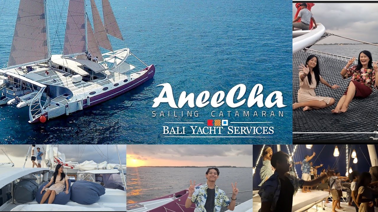 Aneecha Sailing Catamaran Bali | Sunset cruise in Bali - YouTube