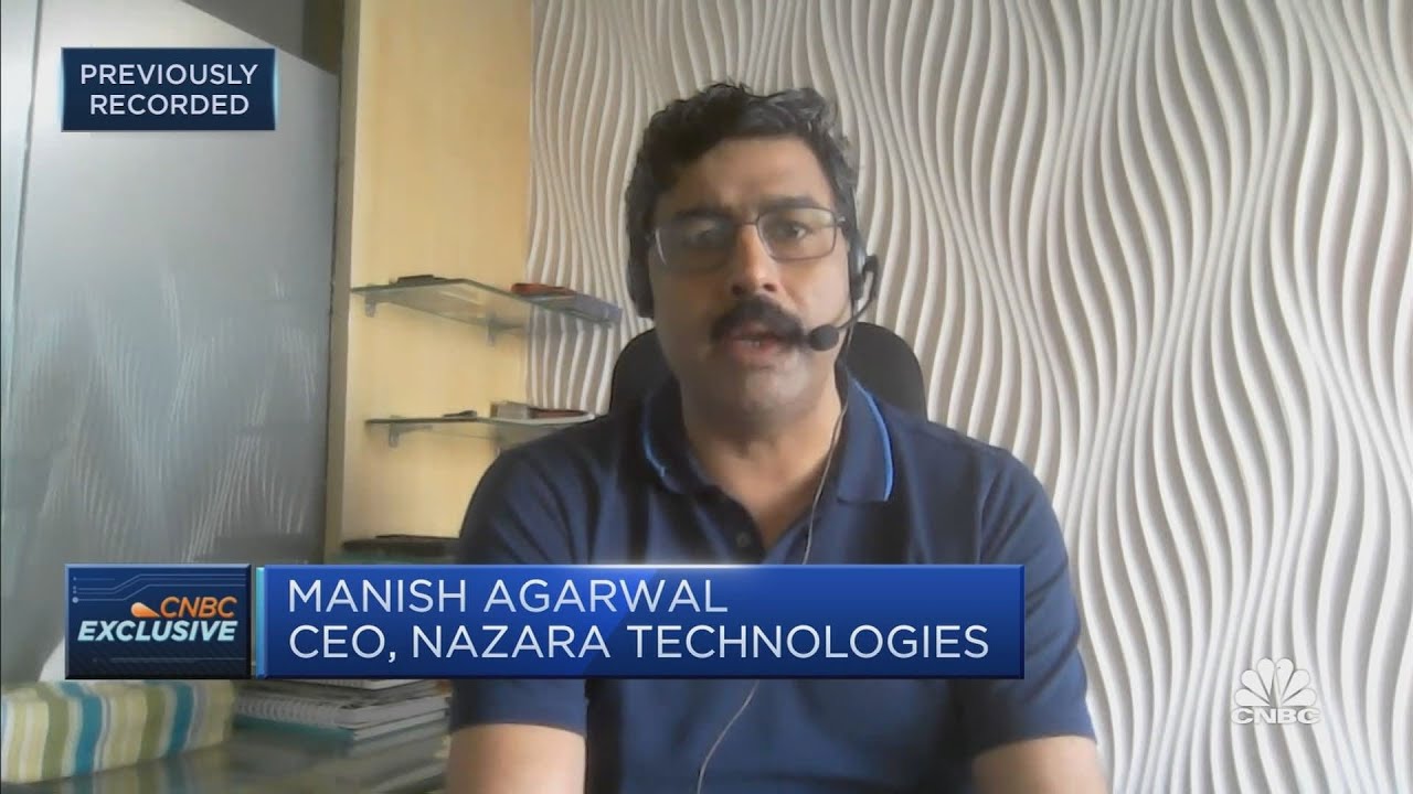 Indian mobile gaming firm Nazara Tech CEO on business growth outlook ...