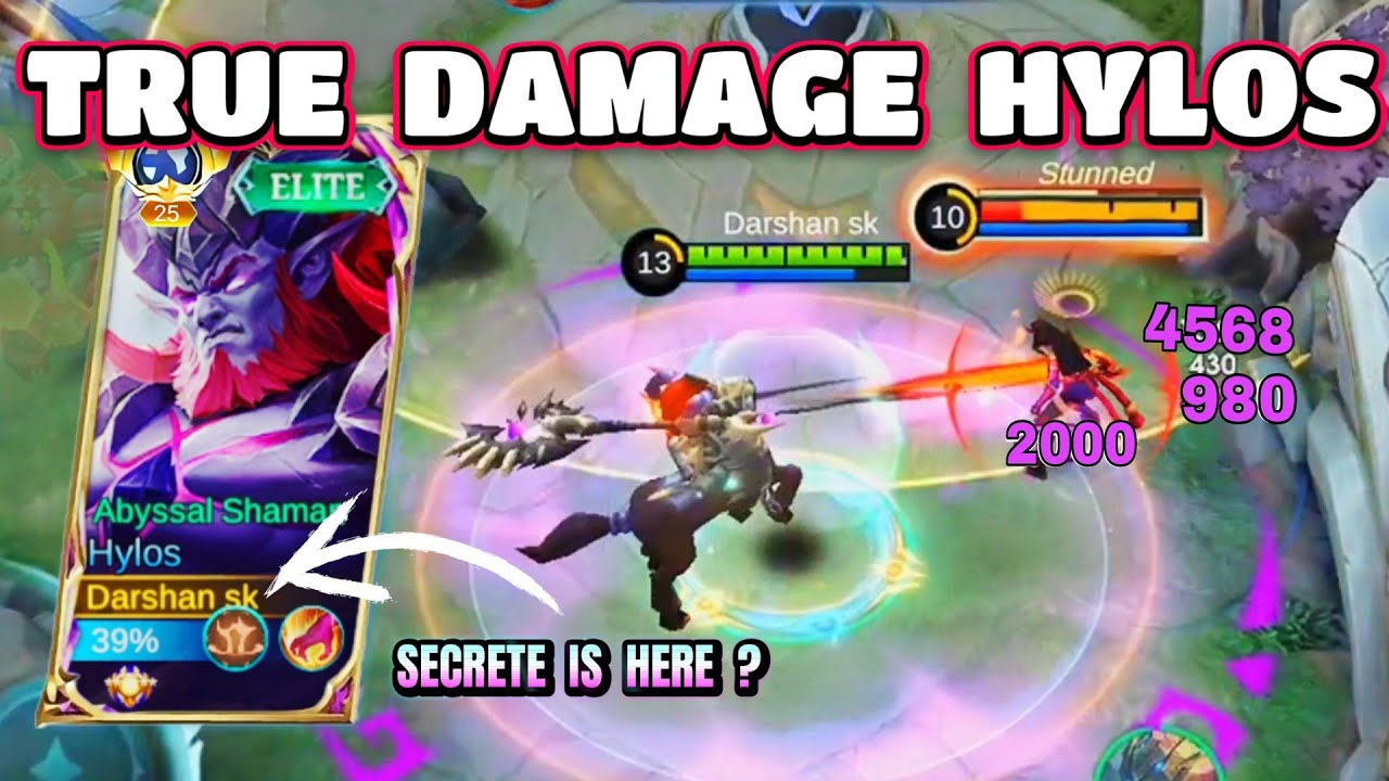 True Damage Hylos Gameplay I Hylos Best Build - 2024 - hylos mlbb - YouTube
