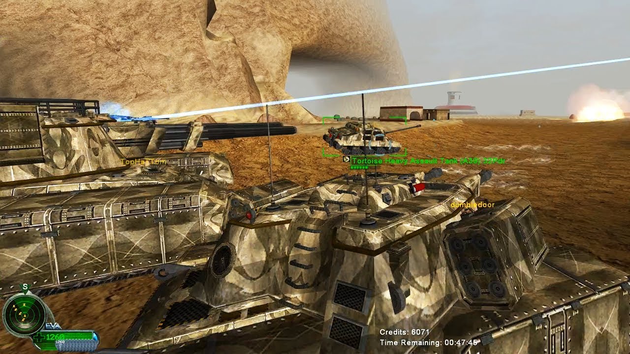 LEADING A GDI MAMMOTH TANK COLUMN IN COMMAND & CONQUER RENEGADE - YouTube