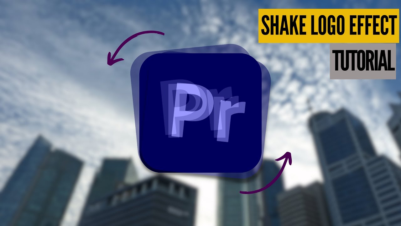 Shake Logo Effect in Adobe Premiere Pro - YouTube