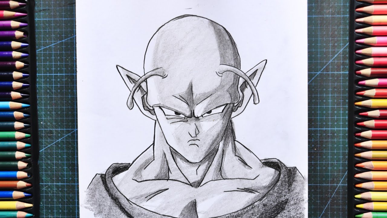 How To Draw Piccolo || Dragon Ball Z || Goku || Anime Drawing Step By ...