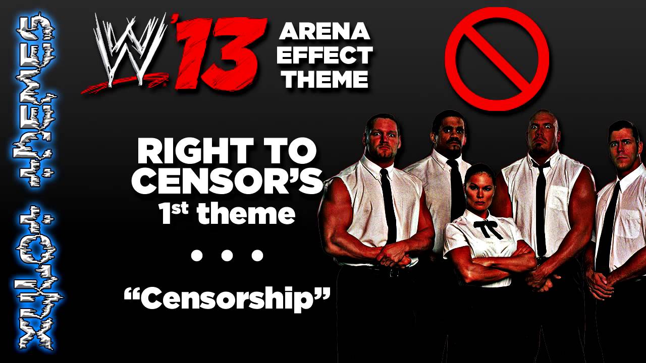 WWE '13 Arena Effect Theme - Right to Censor's 1st WWE theme ...