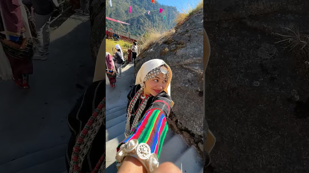 The Rung women's traditional dress CHUNGBALA #dharchula #rungmung # ...