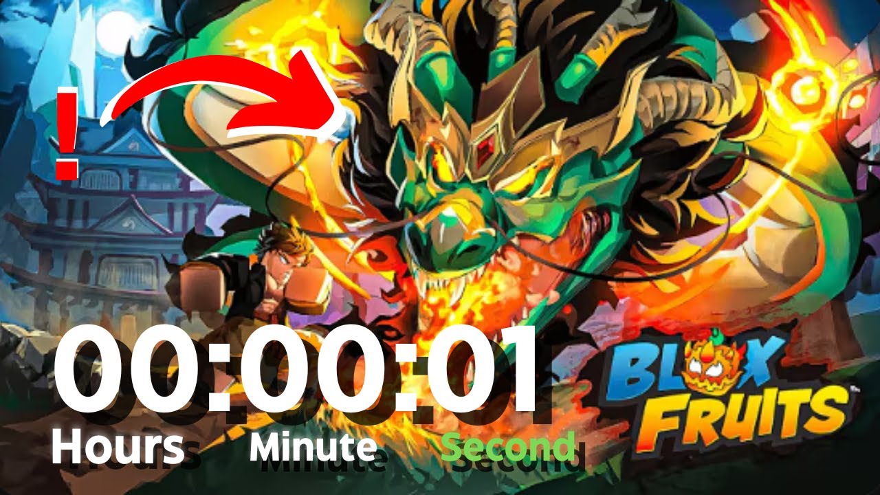 🔴LIVE! BLOX FRUITS DRAGON UPDATE (COUNTDOWN) - YouTube