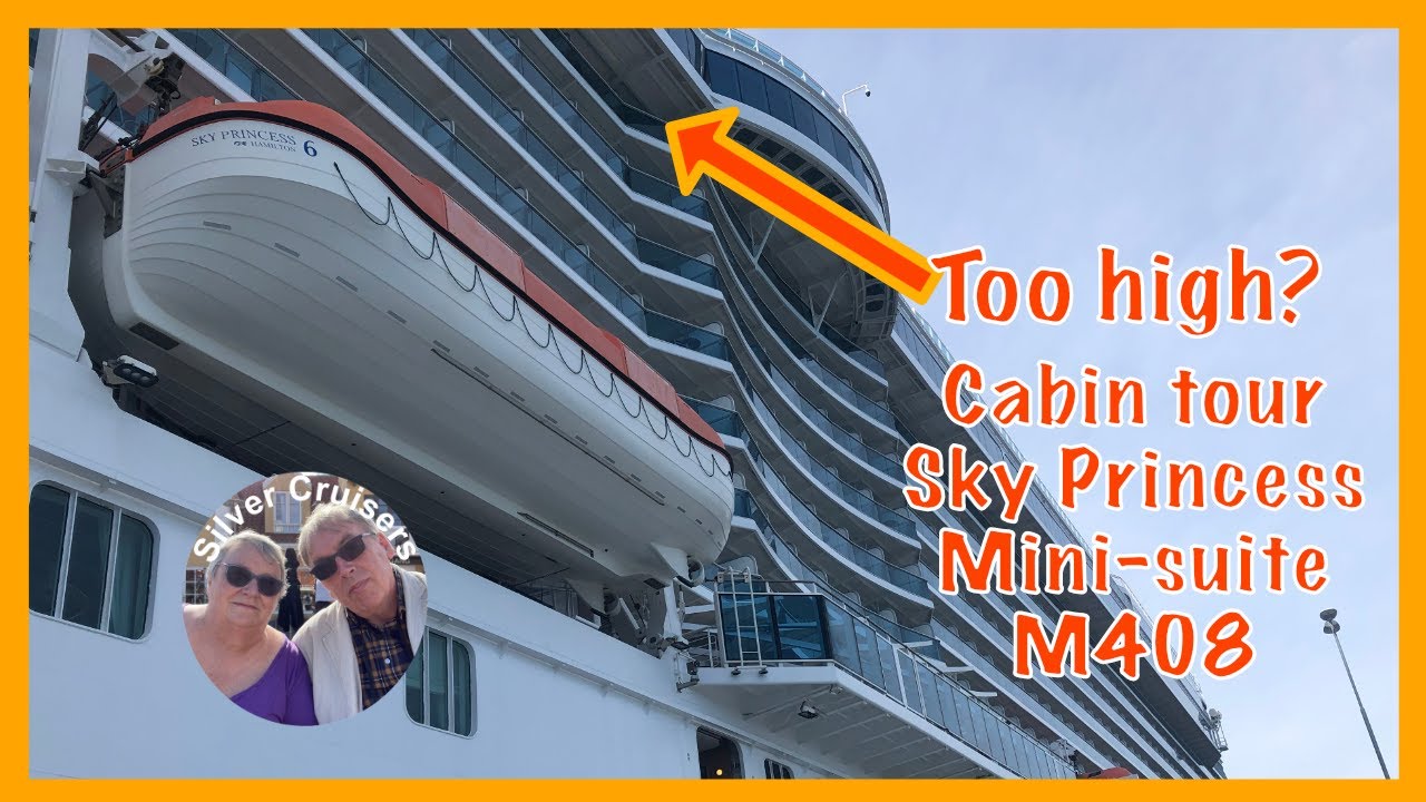 Sky Princess Cabin Tour M408 Mini-Suite - YouTube
