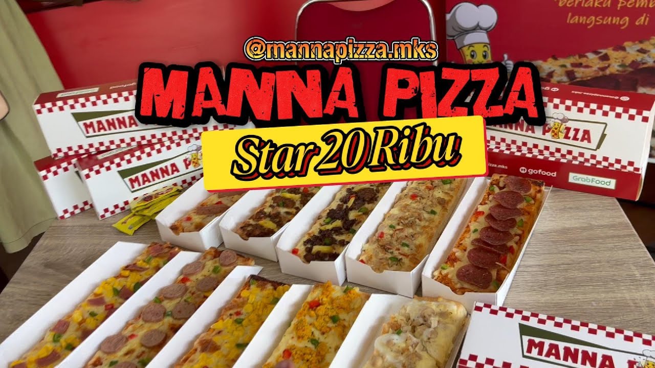 PIZZA PANJANG ENAK DI MAKASSAR || MANNA PIZZA #kuliner #darnocappo # ...