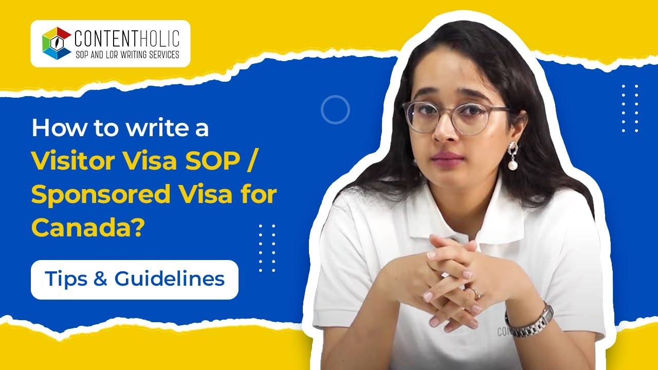 Visitor Visa SOP for Canada - SOP Writing Services Tourist, Visitor ...