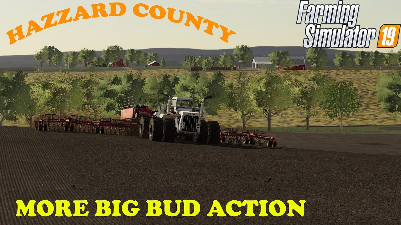 Hazzard County Ep 55 Continuing seeding, it is spring you know Farm Sim ...