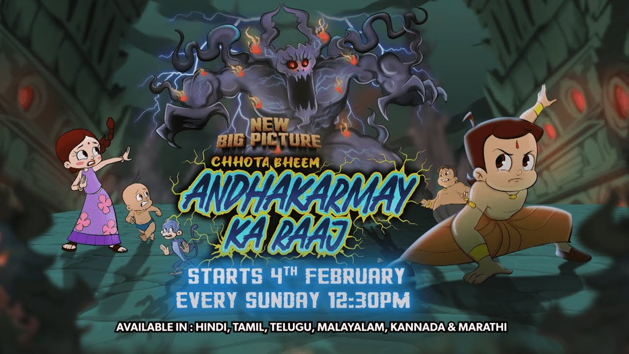 New Big Picture: Chhota Bheem - Andhakarmay Ka Raaj | Starts 4th ...