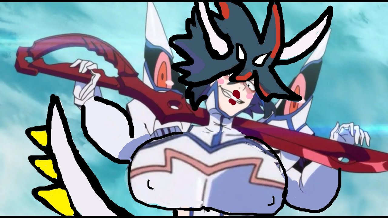 Ryuko Matoi becoming Beast Junketsu transformation - YouTube