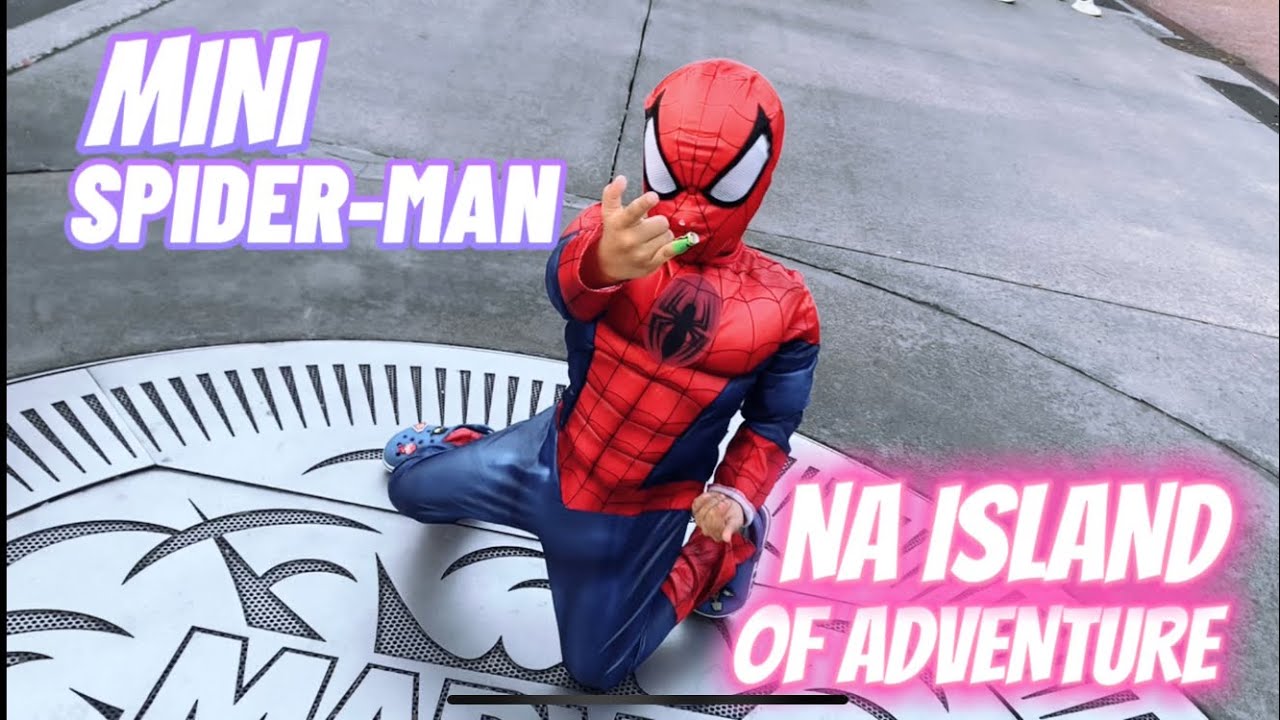 Mini SPIDER-MAN na Island of Adventure - YouTube