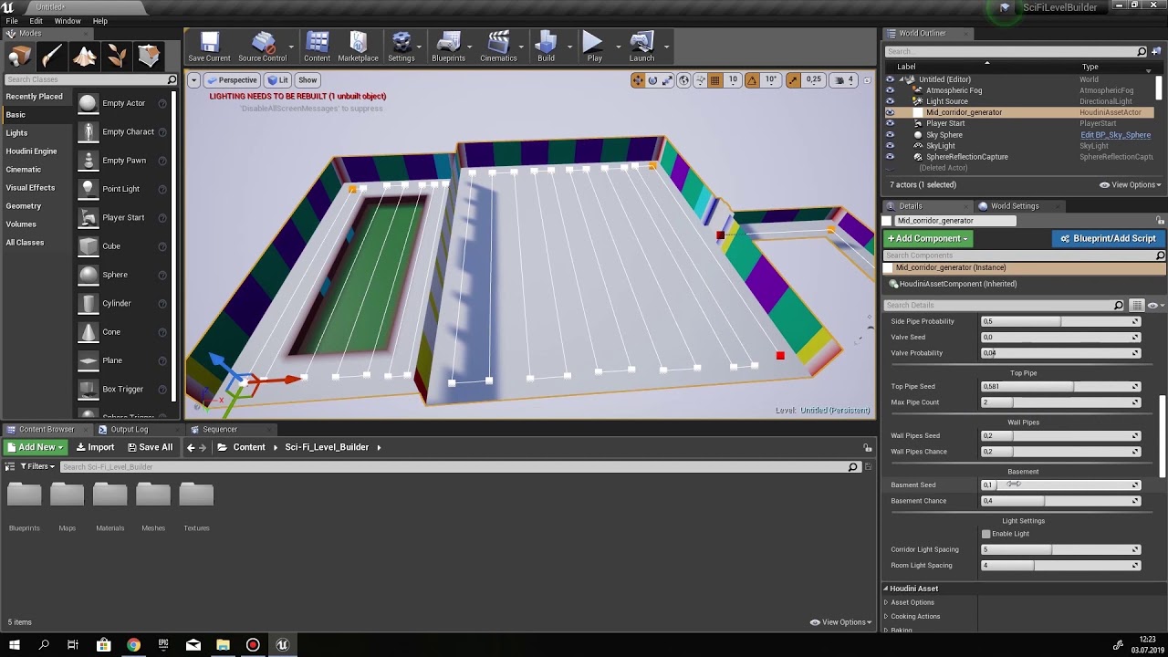 Sci-Fi Level Builder Tutorial - YouTube