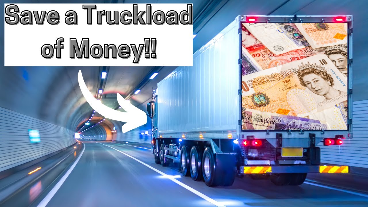 Trucking: How to save money as a lorry tramper driver - YouTube