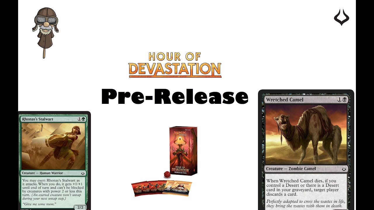 MTG Hour of Devestation (HOU) VLOG Pre-release - YouTube