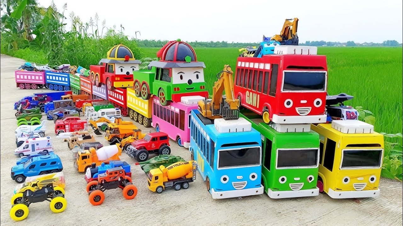 mencari & merakit mobil mobilan baru, mainan baru,memperbaiki mainan ...