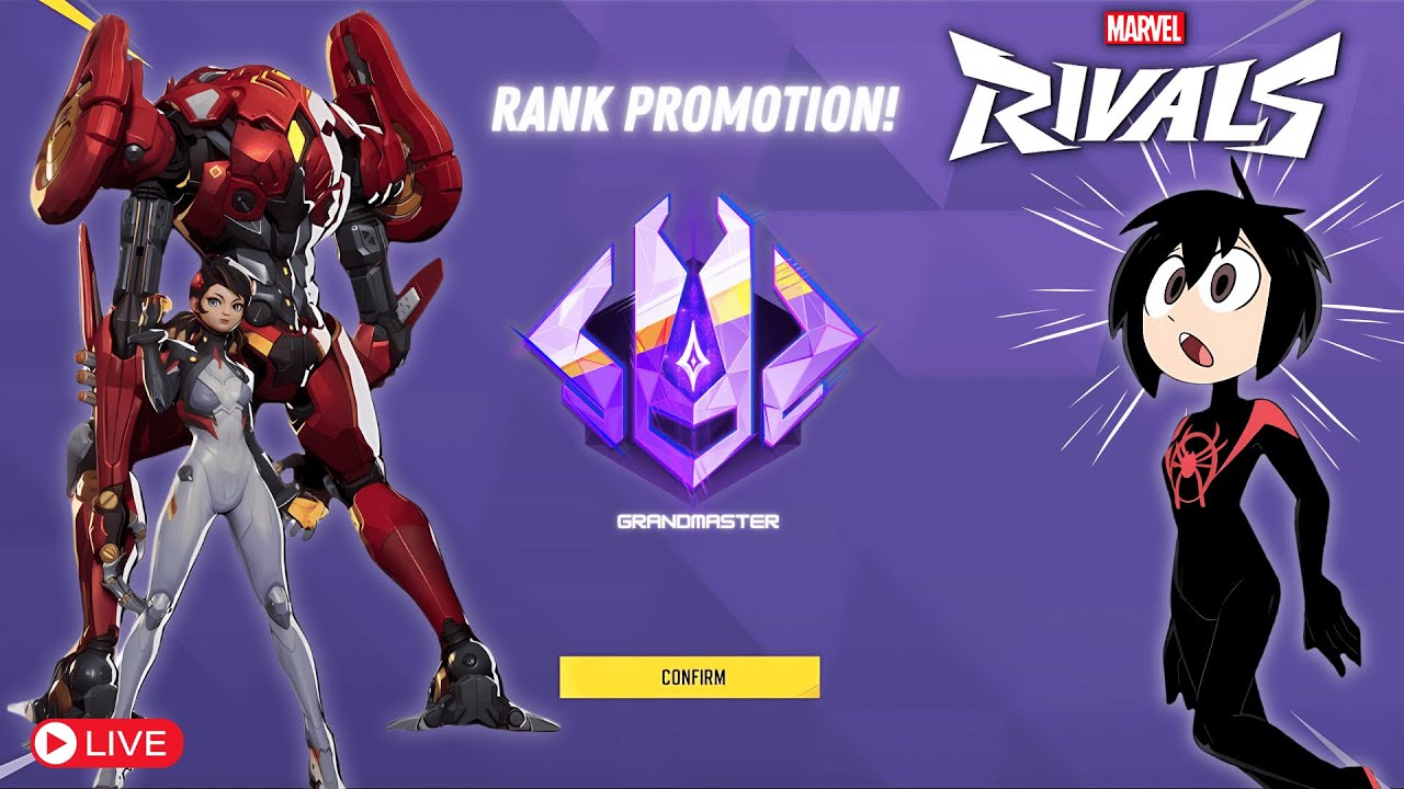 🔴Marvel Rivals | Reaching Grandmaster👾 - YouTube