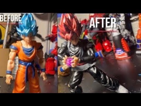 Dragon Ball evolve Goku Black custom!! - YouTube