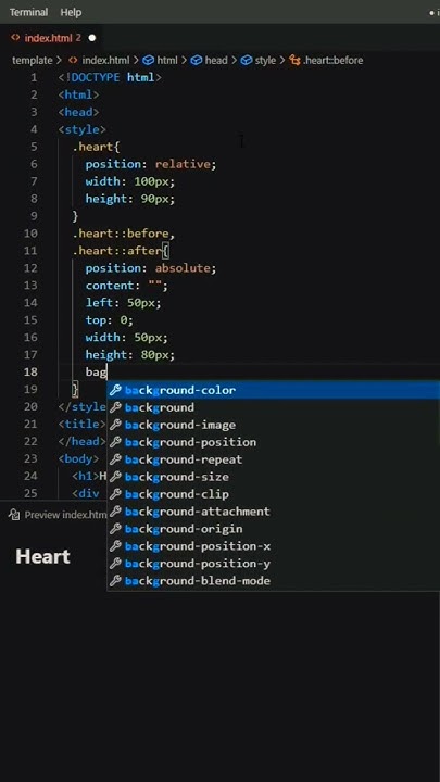 Heart Programming Using Html And Css Tutorial For Beginners Htmltutorial Csstutorial Coder