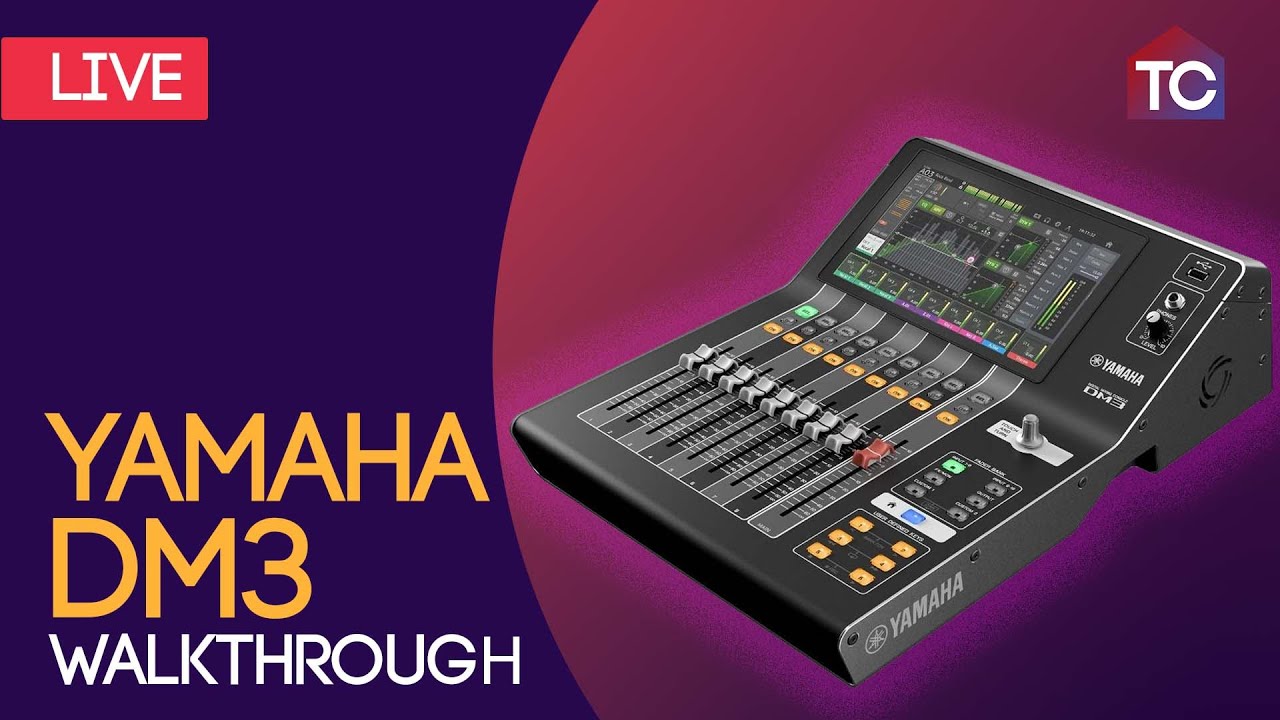 Yamaha DM3: Audio for your video production - YouTube