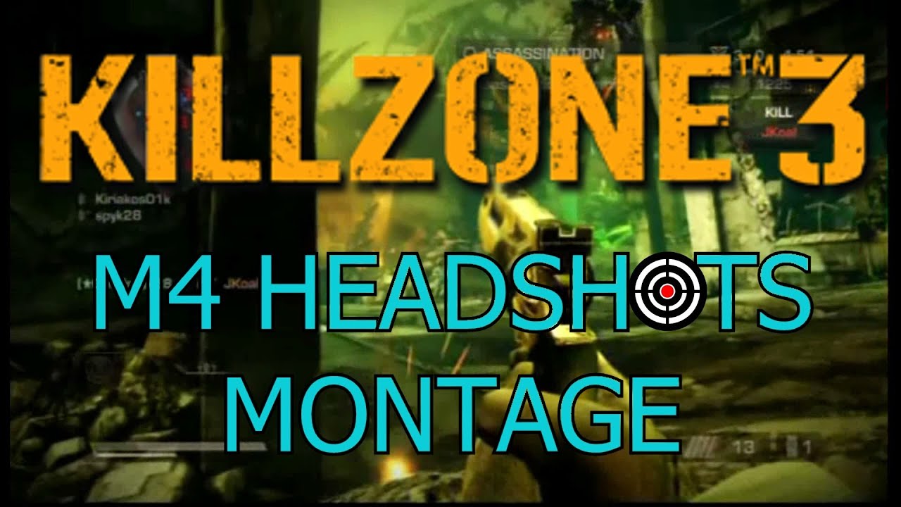 Killzone 3 MONTAGE - M4 Revolver Headshots - YouTube