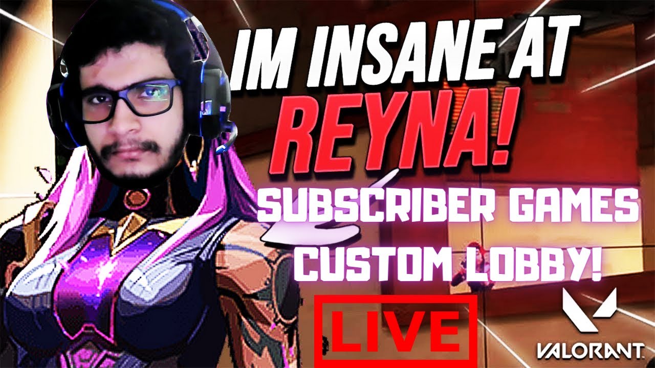 SUBSCRIBER GAMES CUSTOM LOBBY | VALORANT LIVE IND| 58 | #residentevil # ...