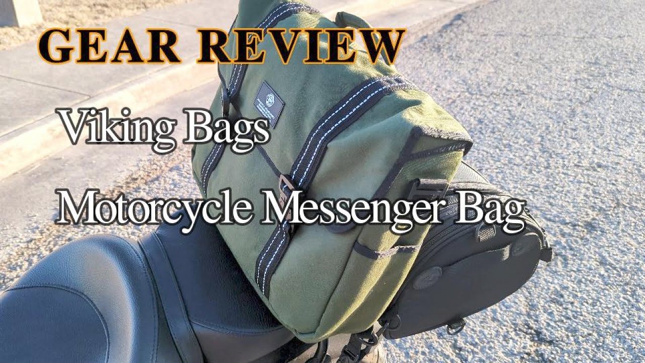 Viking Bags Motorcycle Messenger Bag (Long Term Review) - YouTube