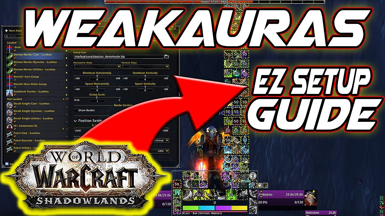 (Shadowlands) How To Set Up WeakAuras THE EZ WAY - YouTube