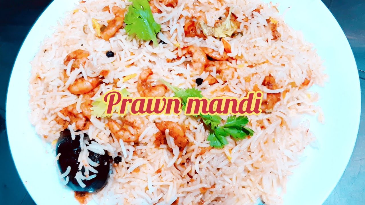 കുക്കറിൽ വളരെ എളുപ്പത്തിൽ ചെമ്മീൻ മന്തി || Prawn mandi || mandi ...