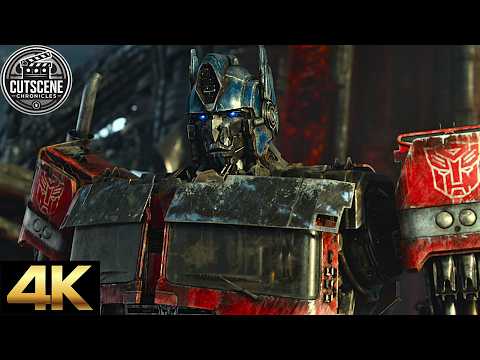 [4K UHD] Optimus Prime Stops Unicron's Destruction | Transformers: Rise of the Beasts (2023)
