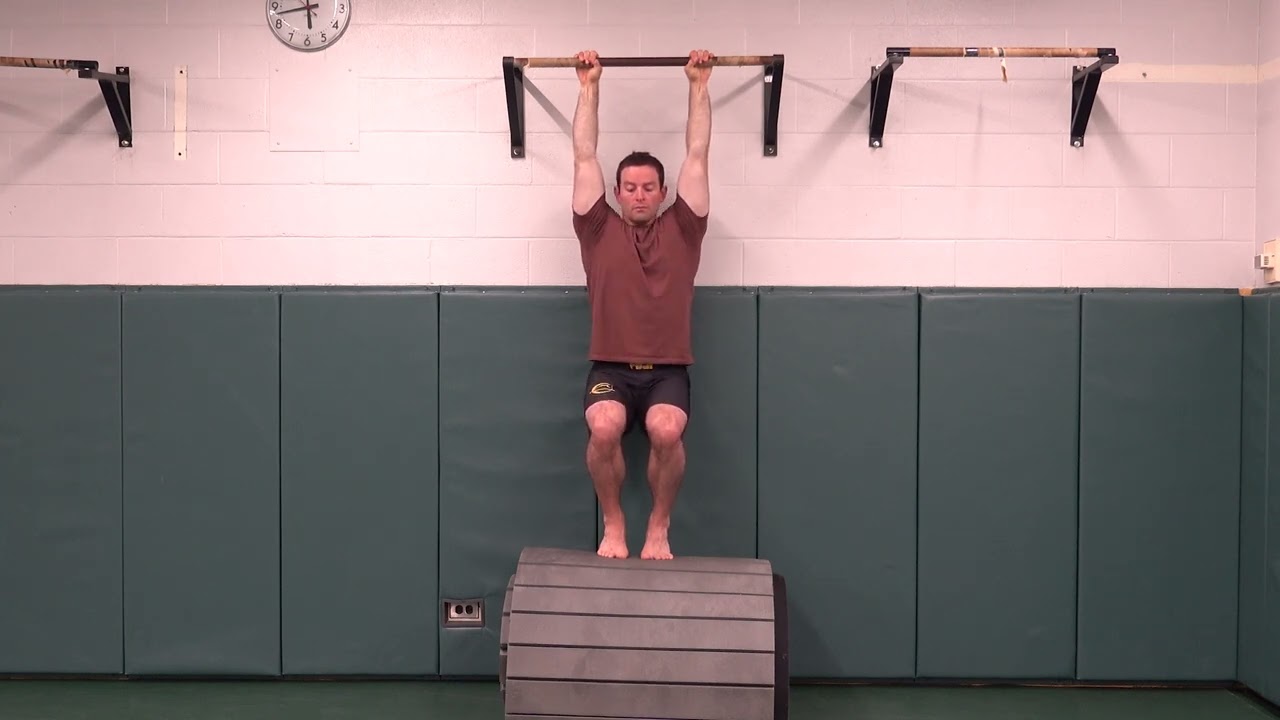 Scapular Pull Ups Bench Supported - YouTube