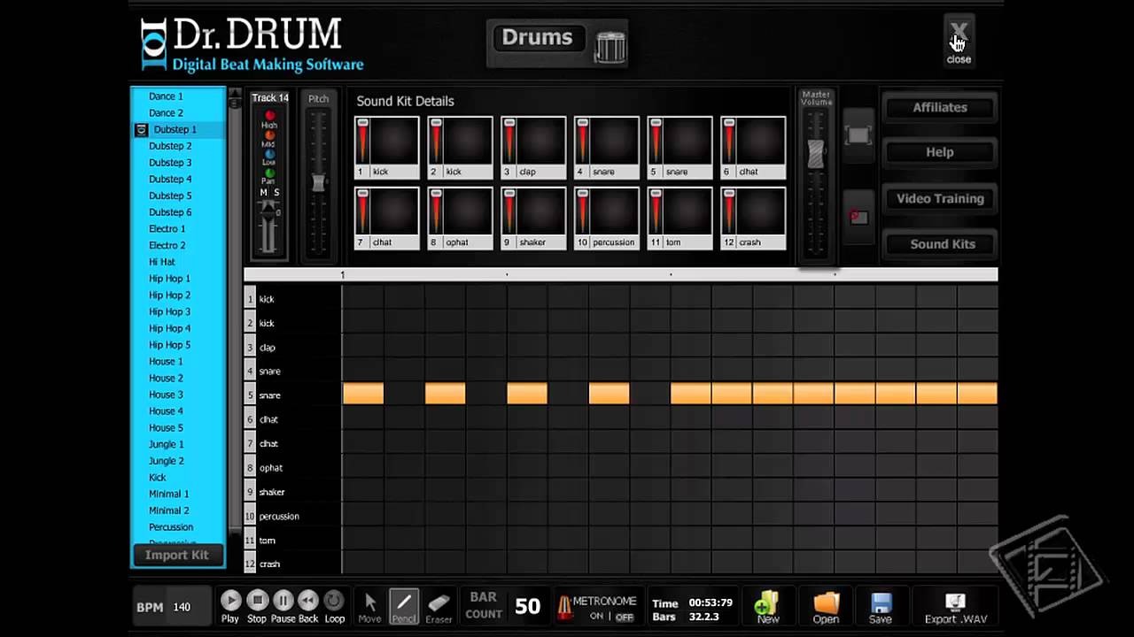 Dr Drum quick easy guide how to make beat's - YouTube