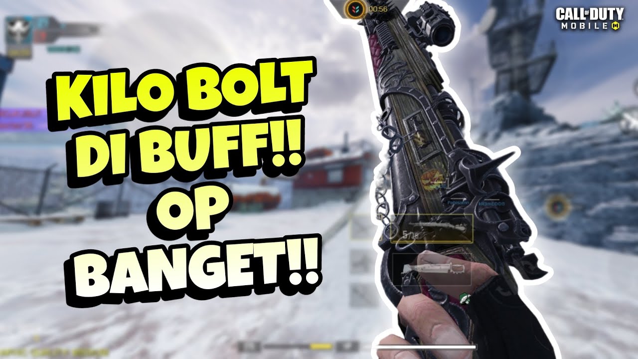 KILO BOLT DI BUFF!! 1 SHOT 1 KILL!! COD MOBILE - YouTube