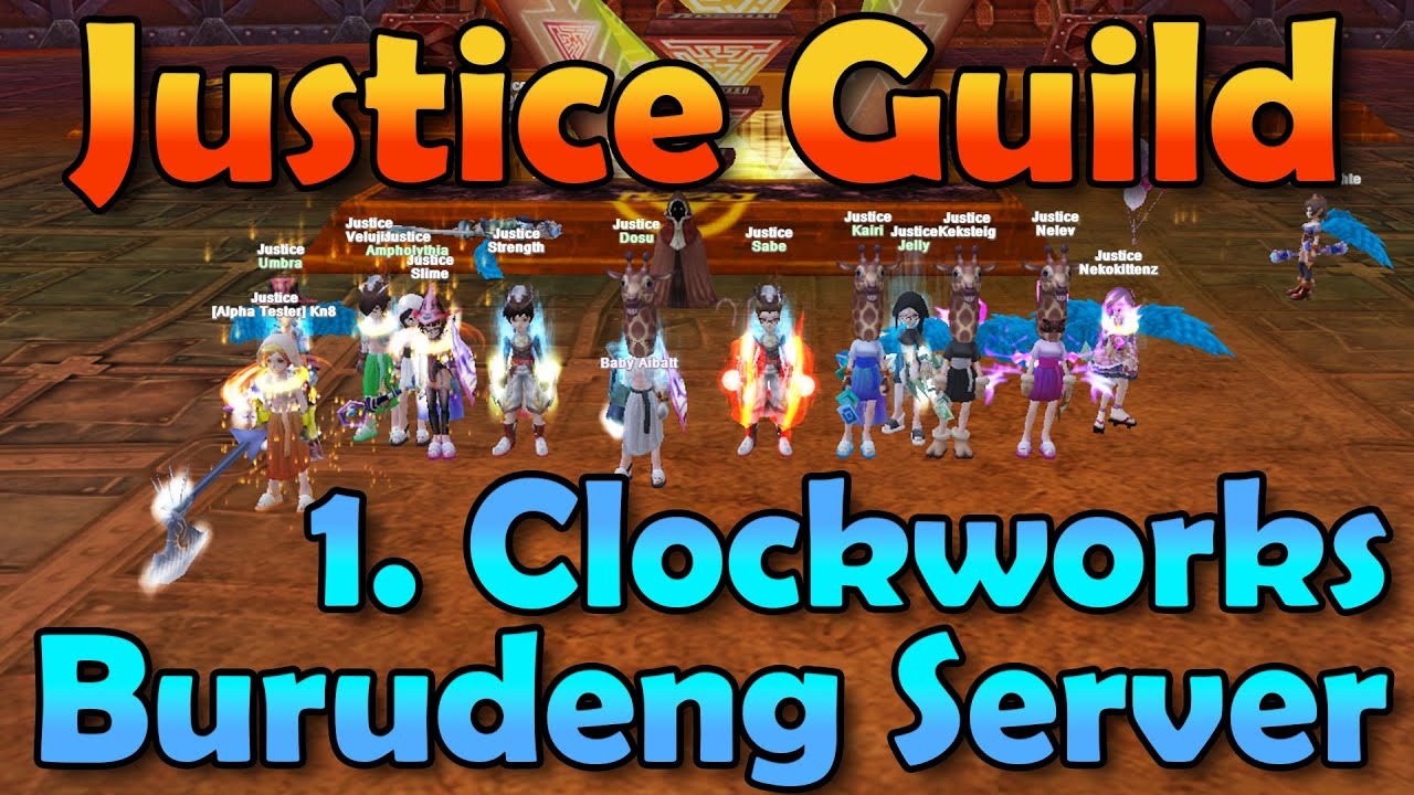 FlyFF Universe - First Clockworks Kill | Burudeng Server | Justice ...