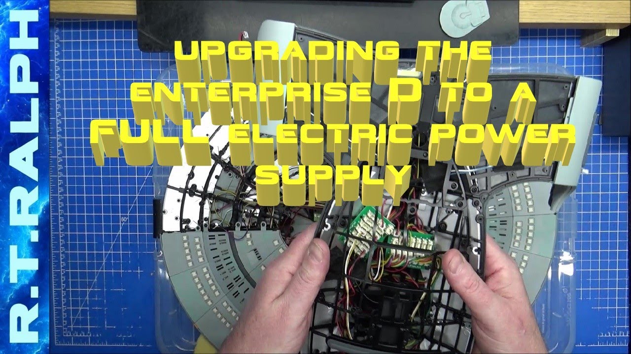 Full Electrics Upgrade for The Star Trek: Build The Enterprise D. By ...