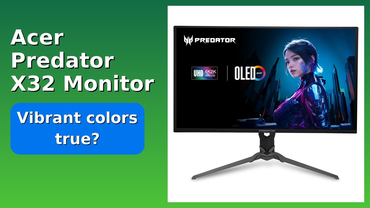 REVIEW (2026): Acer Predator X32 Monitor. Features. - YouTube