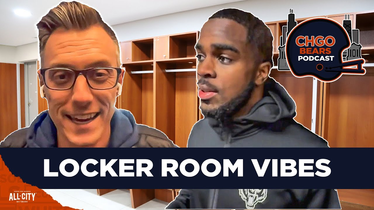 LOCKER ROOM VIBES: Adam Hoge takes us inside a VICTORIOUS Bears locker ...