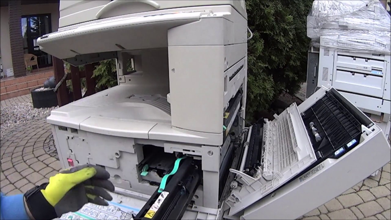 Drum Fuser NASHUATEC D422 / GESTETNER 3222 - YouTube