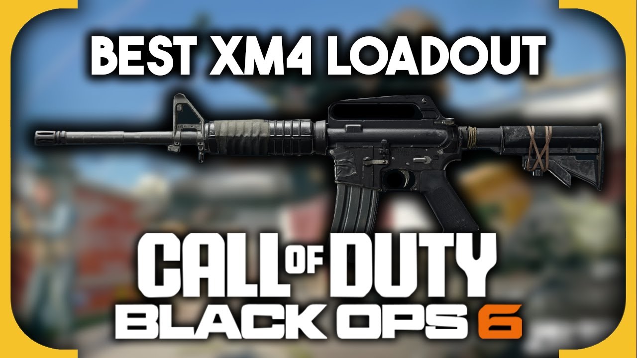 The Best XM4 Loadout in Call of Duty Black Ops 6 - YouTube