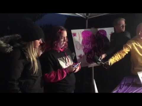 Candlelight vigil for Hartley Anderson #2 - YouTube
