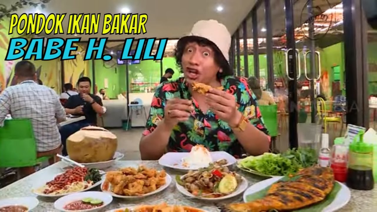 Erick Estrada Kulineran di Pondok Ikan Bakar Babe H. Lili | MAKAN RECEH ...
