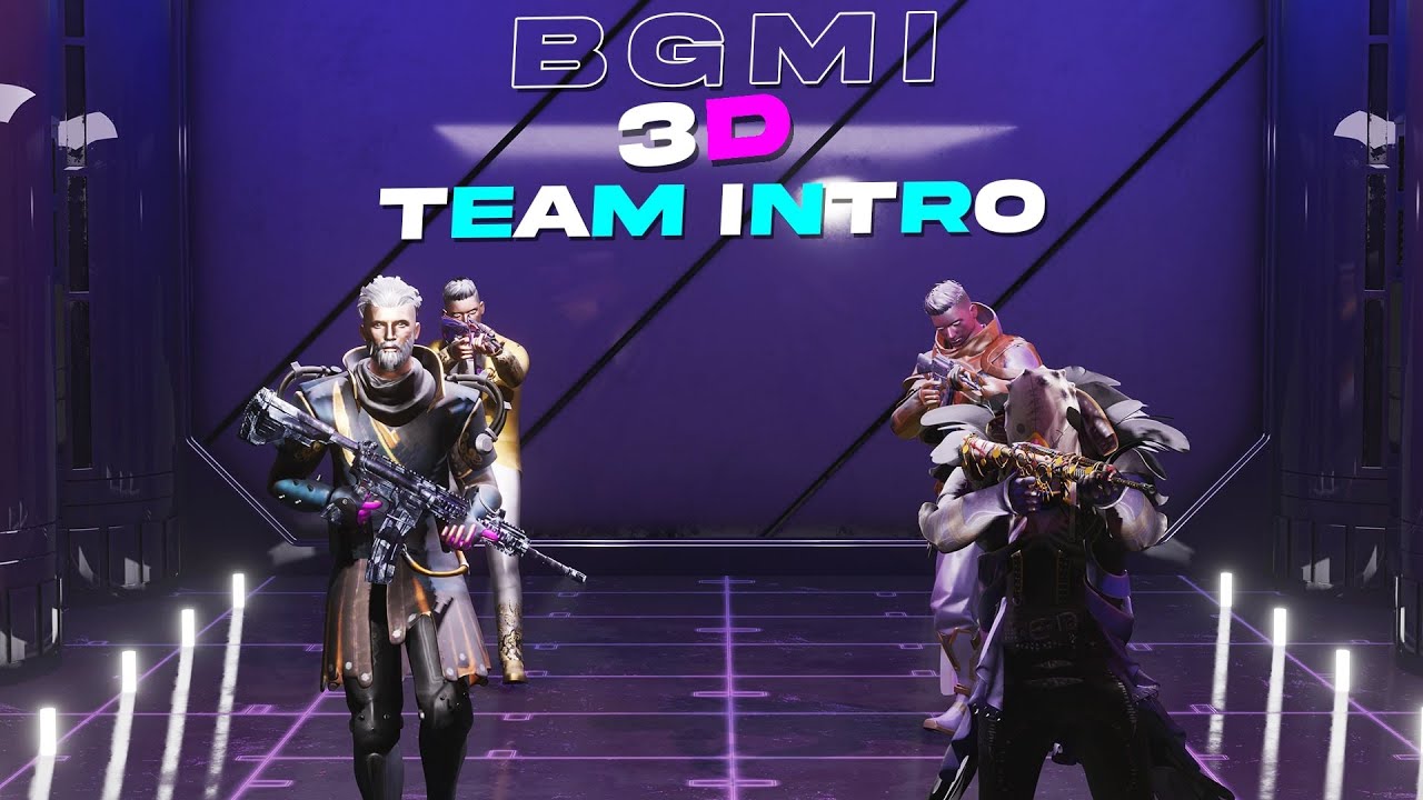 BGMI 3d || New Animation Team Intro 😈|| By Your Dj Gaming || - YouTube