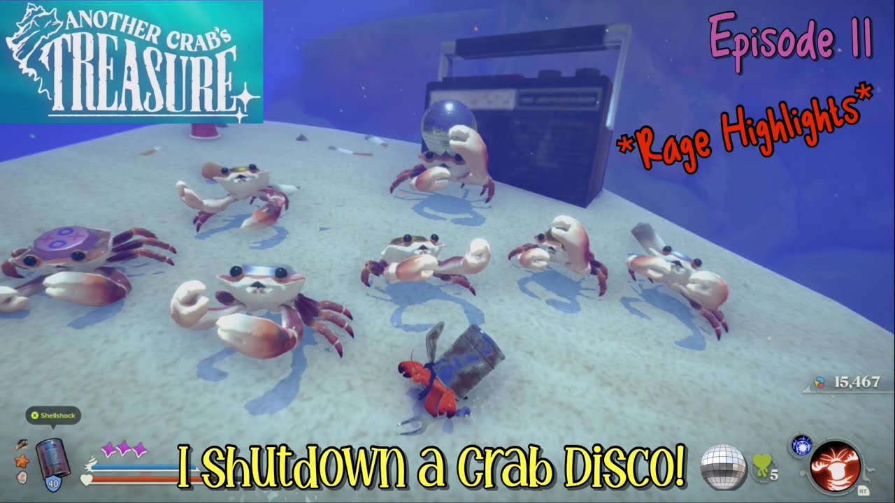 Another Crabs Treasure | *Rage Highlights* I Shutdown a Crab Disco! 🦀🪩 ...