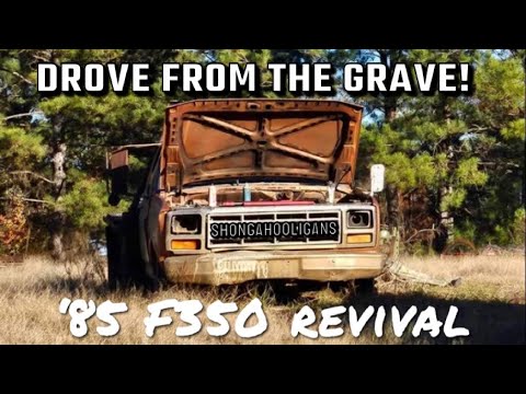85 Ford F-350 Drives for the first time since 2018! F350 REVIVAL - YouTube