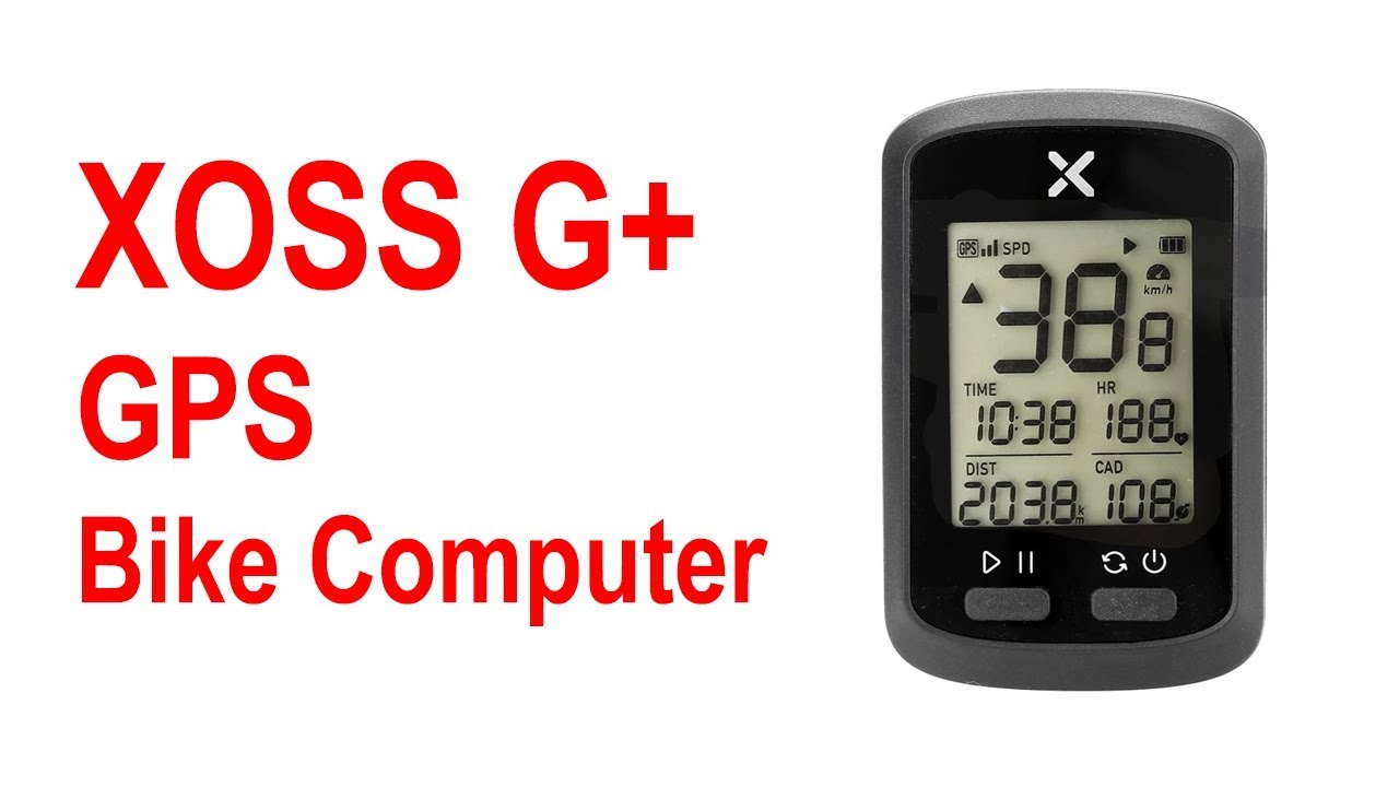 New XOSS G+ GPS with ANT+ Bike Computer for US$ 34,99 (link in the description) - YouTube