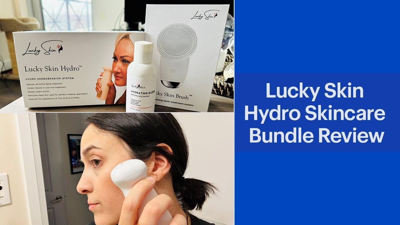 Lucky Skin Hydro Skincare Bundle Review - YouTube