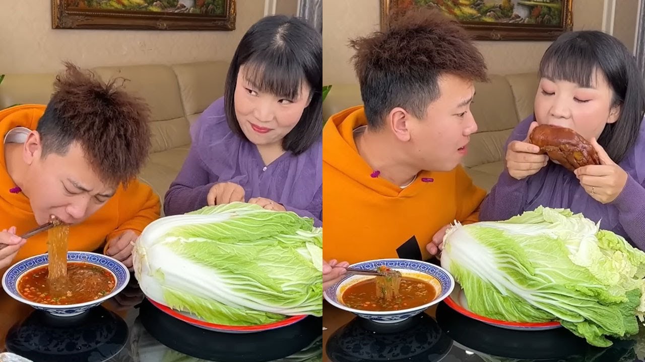 The Gluttonous Husband, In Order To Eat Vermicelli,Missed The Grilled ...