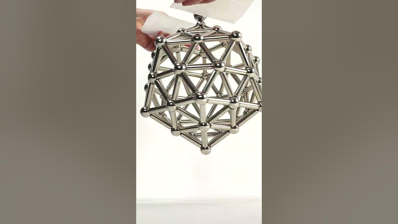 Magnetic Icosahedron - YouTube